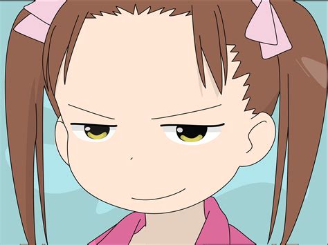 Wallpaper Ichigo Mashimaro Matsuoka Miu Girl Grin Close Up