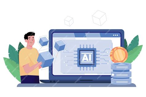 Premium Vector Machine Learning Analyzes Big Data For Insights