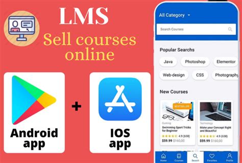 Create Course Selling Lms Mobile App Android And Ios Like Udemy