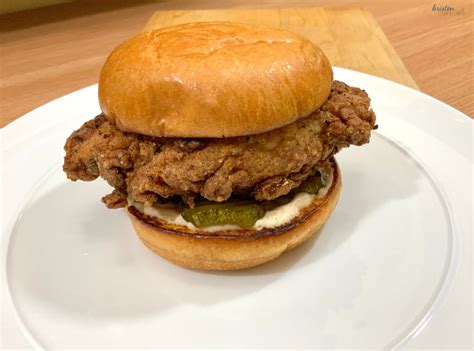 Popeyes Crispy Chicken Sandwich — Kristen Martinelli