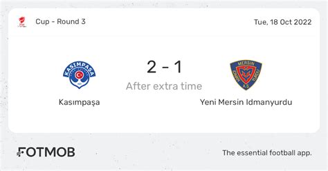 Kasımpaşa Vs Yeni Mersin Idmanyurdu Live Score Predicted Lineups And
