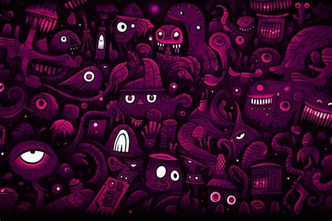 Premium Photo Doodle Background