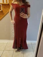 Trumpet Mermaid Off The Shoulder Asymmetrical Stretch Crepe Evening Dress With Cascading Ruffles