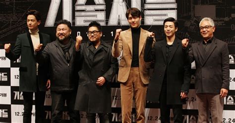 [포토] 영화 기술자들 출연진 기술 기대하세요