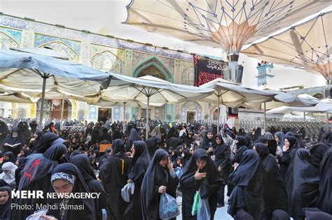 Mehr News Agency Performing Noon Prayers In Imam Ali Pbuh Holy