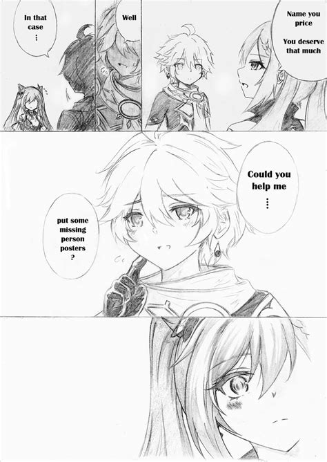 Keqing And Aether Genshin Impact Drawn By Kurocrimson Danbooru