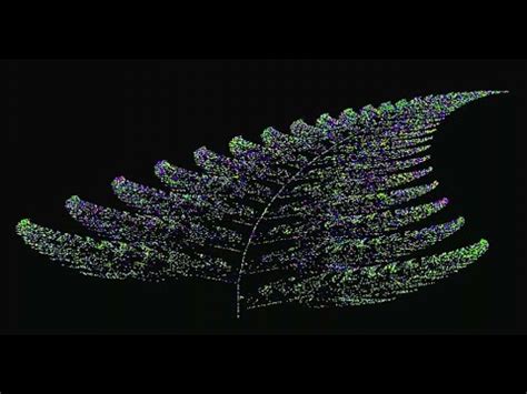 Mega65 Barnsley Fern Fractal Demonstration In BASIC YouTube
