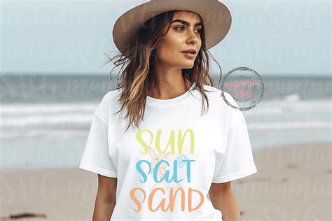 Sun Salt Sand Svg Hello Summer Svg Graphic By MaiamiiiSVG Creative