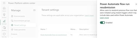 Where To Enable Resubmission Of Manual Power Automate Flows