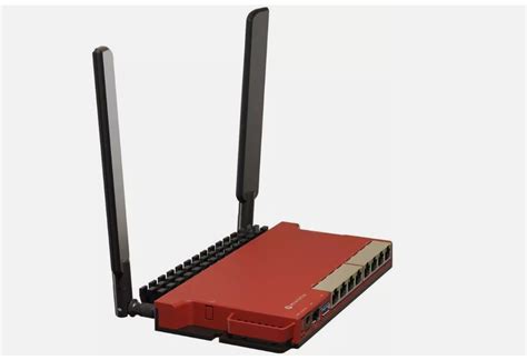 Mikrotik L009uigs 2haxd In Wireless Router Gigabit Ethernet Single Band 2 4 Ghz Red