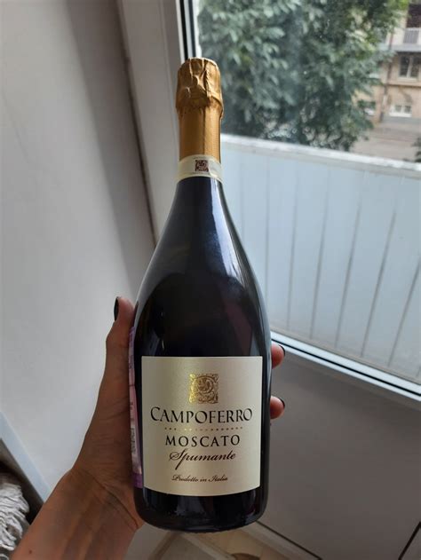 Игристое вино Campoferro moscato Сладкое белое - «То ли вино, то ли ...