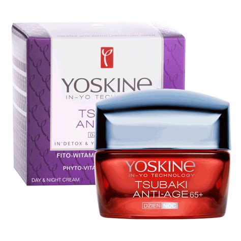 YOSKINE Tsubaki Anti Age krem na dzień i na noc Fito Witaminowa Odbudowa ml