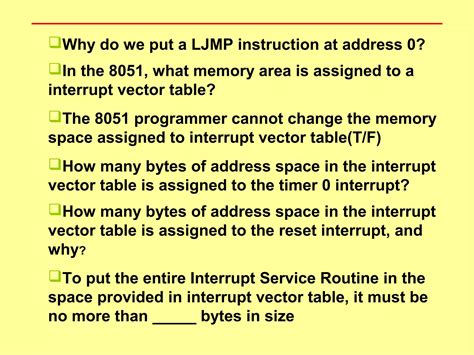 Interrupt Programming With 8051 Microcontroller Ppt