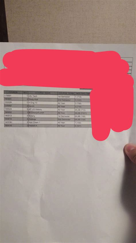 How Are My Classes Scrolller