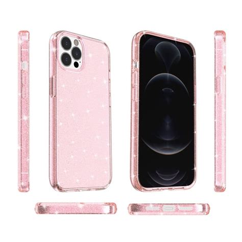 Противоударный чехол Terminator Style Glitter для iPhone 13 Pro Max ...