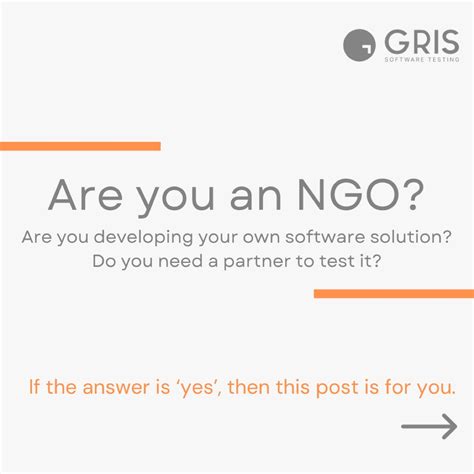 Gris Software Testing On Linkedin Thegrisway Ngo Softwaretesting