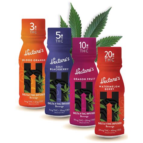 Hectares Delta 9 Thc Cbd Infused Beverage Calm Leaf