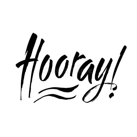 Hooray Stock Illustrations 1830 Hooray Stock Illustrations Vectors