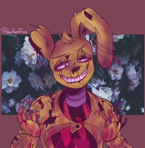 Springtrap Fnaf3 By Blackemfine On Deviantart