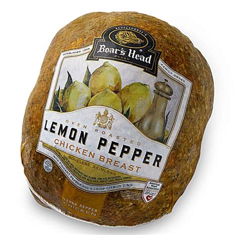 Boars Head Lemon Pepper Oven Roasted Chicken Breast Publix Super Markets