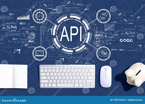 Api Application Programming Interface Concept With A Computer