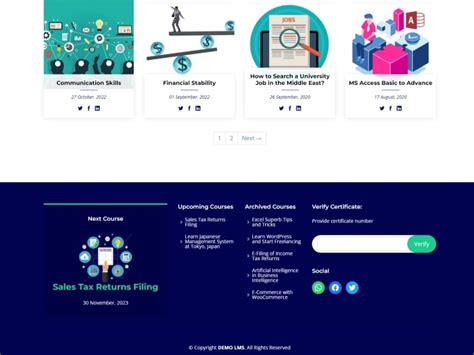 A Wp Learning Management System For Online And Physical Classroom