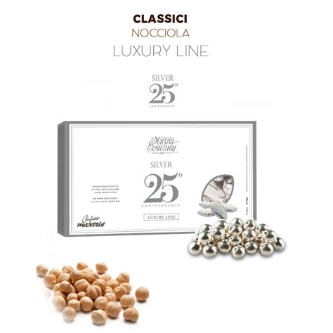 Maxtris Confetti Les Noisettes Silver Luxury 500g Torrefazione Simiele