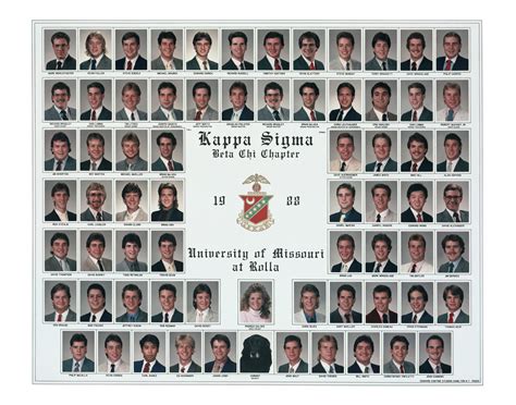 Beta Chi Chapter Composites Kappa Sigma At Missouri University Of