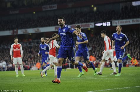 Arsenal 0 1 Chelsea Diego Costa Makes Per Mertesacker Pay For Early
