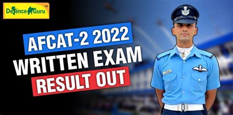 Afcat 2 2022 Written Result Out Get Direct Link Here