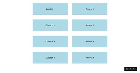 Quiz Swap Codesandbox