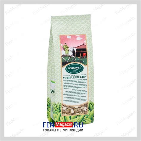 Зеленый чай Nordqvist бергамот, ананас 80 гр Earl Grey купить | Товары ...