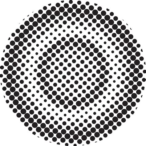 Circle Halftone Pattern Background 13332980 Vector Art At Vecteezy