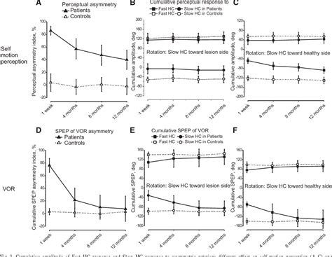 Figure 1 From Asymmetric Vestibular Stimulation Reveals Persistent