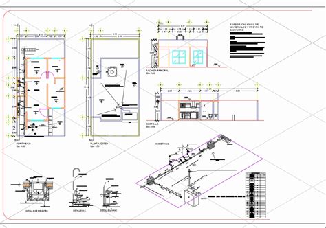 Instalacion Sanitaria En Autocad Descargar Cad Gratis 45754 Kb
