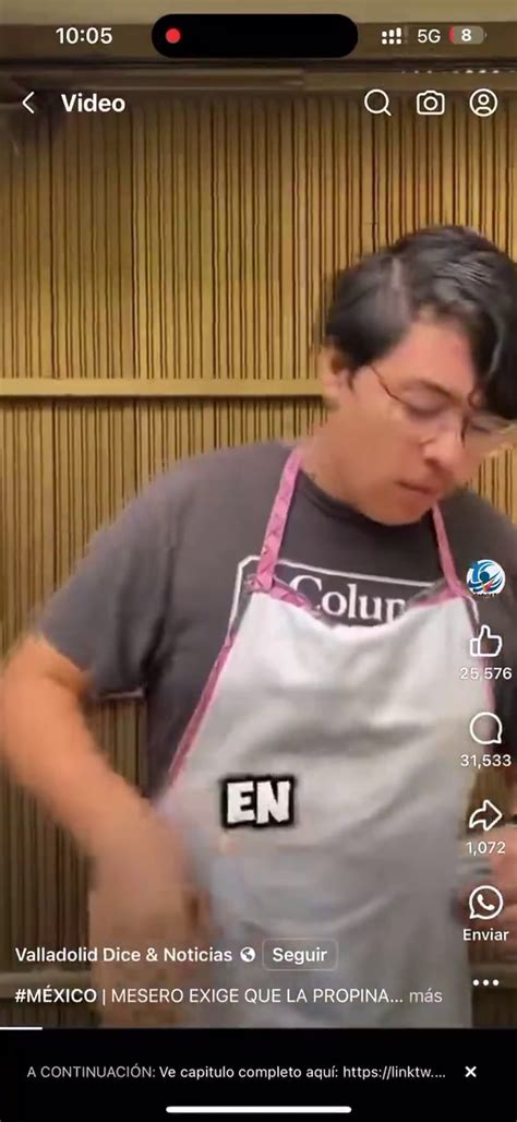 Es Mozo Retiró De Una Mesa La Propina De Un Cliente Y Tuvo Una Reacción Que Dejó Atónitos A