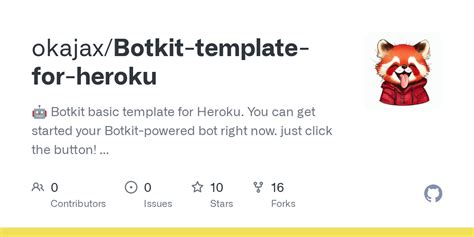 Github Okajax Botkit Template For Heroku Botkit Basic Template For Heroku You Can Get