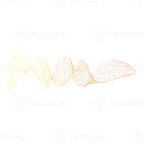 Beautiful Curved Lines Pattern Blended Together PNG