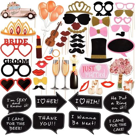 사진 부스 소품 파티 마스크 모자 콧수염 입술 포토부스 소품 웨딩 파티 장식 생일 파티 재미있는 사진 부스 재미있는 사진 부스