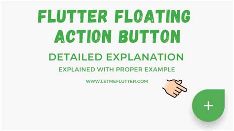 How To Easily Customize Flutter Floatingactionbutton Widget Let Me