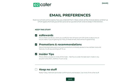 20 Preference Page Templates And Examples Digioh