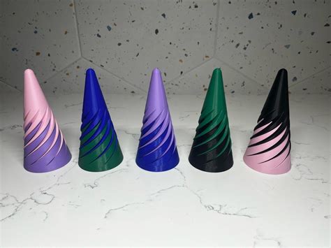 Spiral Cone Fidget Toy Etsy
