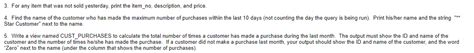 This Is For A Database Class And We Use SQL Oracle Chegg