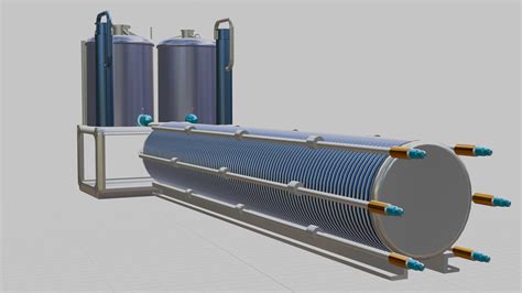 Electrolyzer 3d Model Turbosquid 2473371