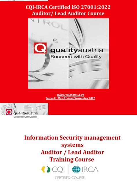 Presentation Slides 1 Concepts Of Isms And Auditing Pdf Audit