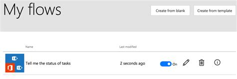 Microsoft Flow Getting Started With Automated Workflows