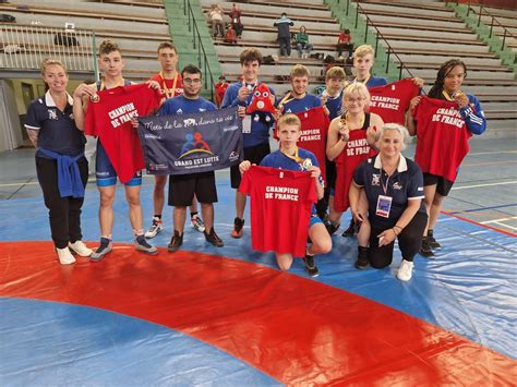 Sarreguemines Sept Titres De Champion De France La Lutte Adaptée Au