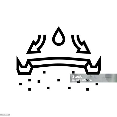 고속도로 배수 시스템 라인 아이콘 벡터 일러스트레이션 건설 산업에 대한 스톡 벡터 아트 및 기타 이미지 건설 산업 고속도로 관개 장비 Istock