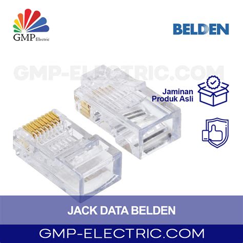 Connector Rj45 U Cat 6 Belden 50 Pcs Ap700008