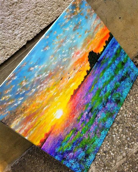 Oil On Canvas Works From 2o16 Still Love This One 🙏 Nature